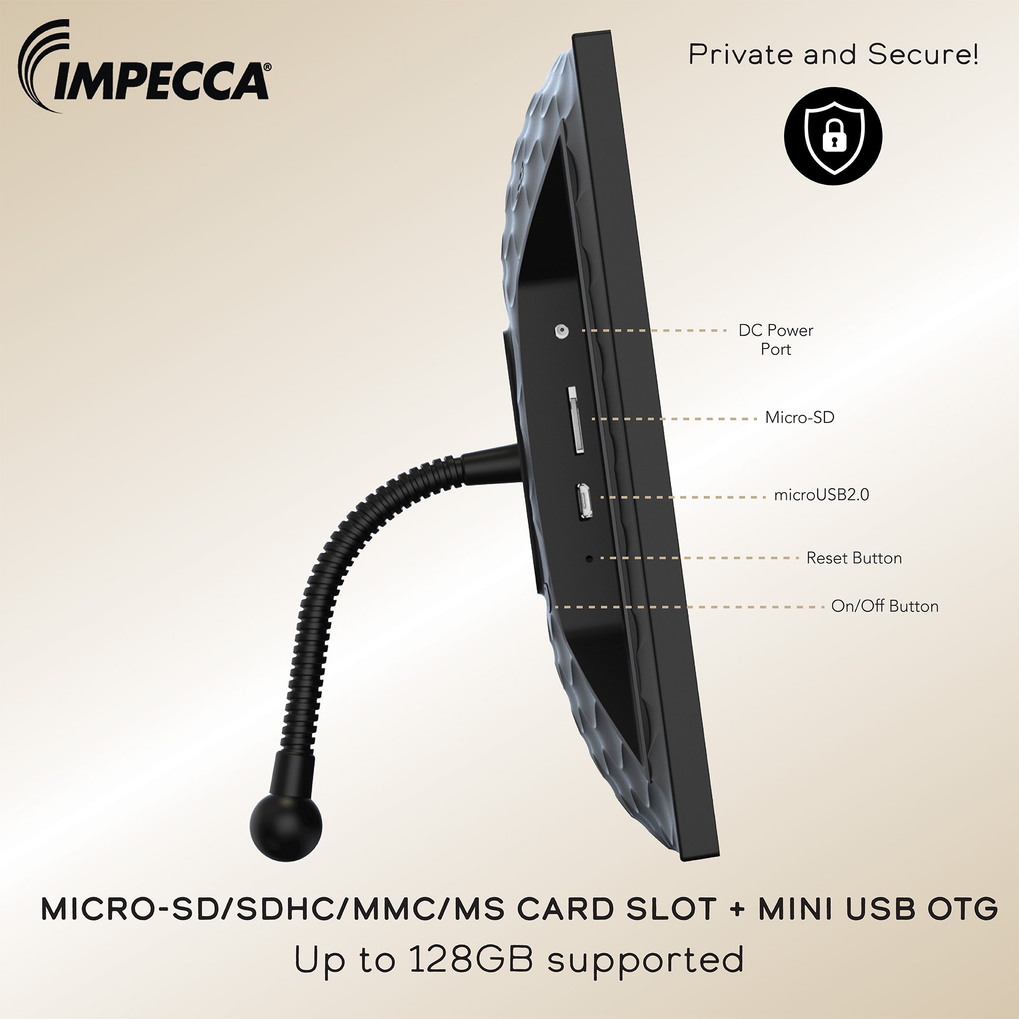 10.1” Smart Digital Photo Frame